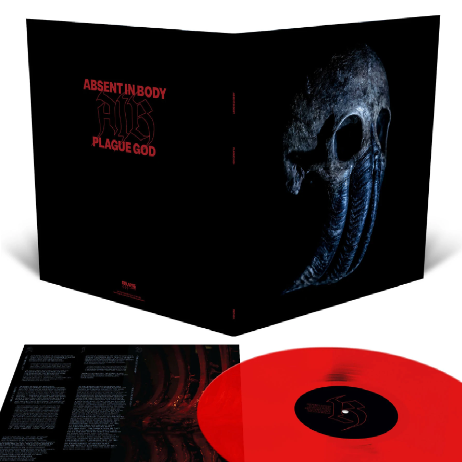 Absent In Body – Plague God (red) - VINYL LP - Head Records