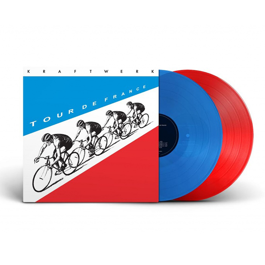Kraftwerk - Tour De France (red / blue translucent) - VINYL 2LP - Head ...